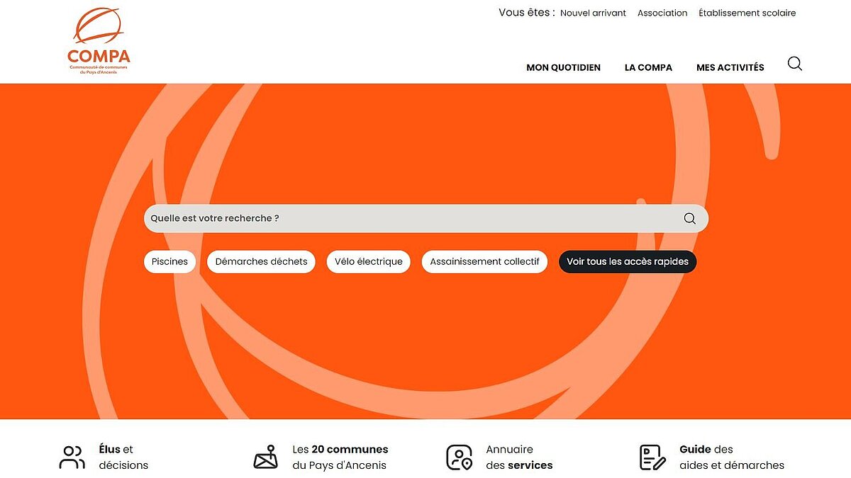 Le nouveau site de la COMPA est en ligne ! - COMPA